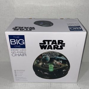 Disney | Toys | Star Wars Kids Inflatable Chair W Led Light 22x34x36 ...
